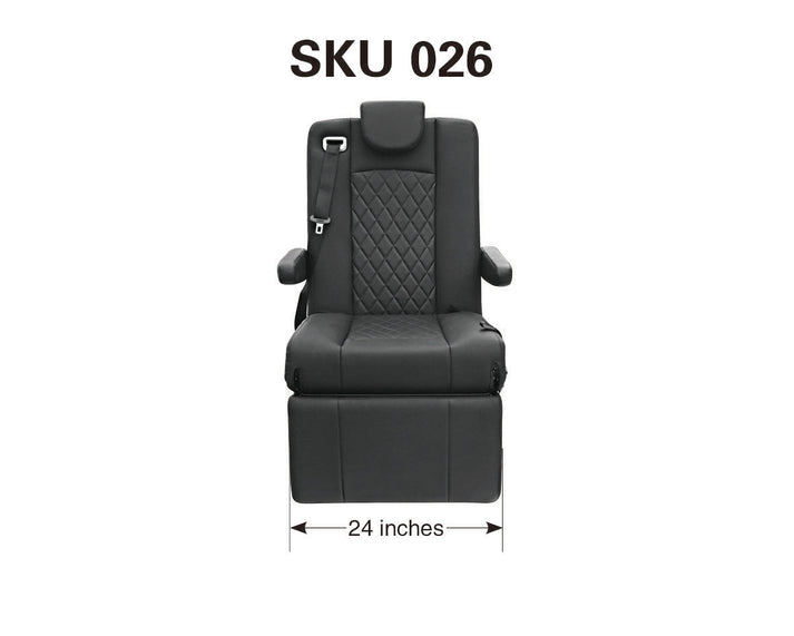Single Reclining Seat Bed 24 Inch Width – SprinterSwivel