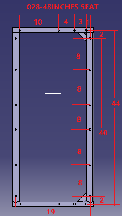Double Reclining Seat Bed 45 Inch Width – SprinterSwivel